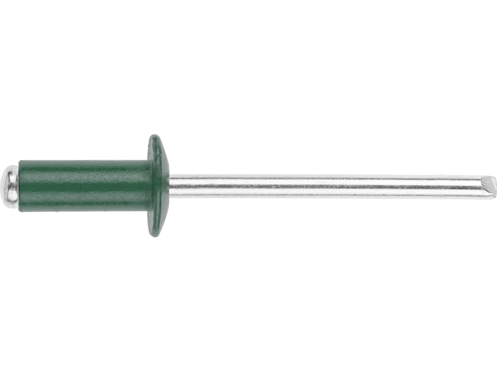 Blind rivet 4.0х10 alum/steel zinc plated RAL 6002 Leaf green (20000 ...