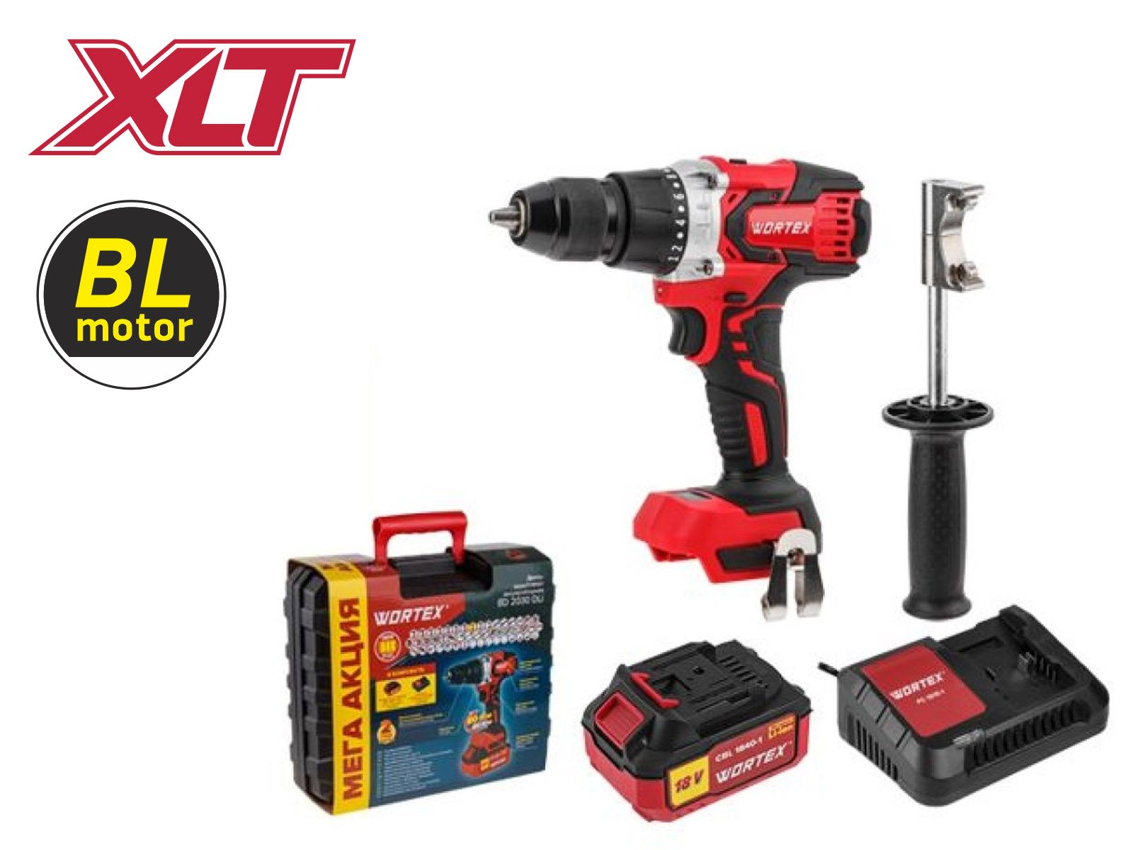 Cordless drill WORTEX BD 2030 Dli XLT SET - NINGBO ECO GROUP