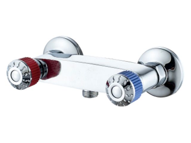 Two handle zinc shower faucet, ECONOCE - NINGBO ECO GROUP