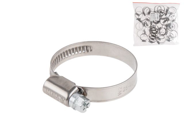 Germany type hose clamp 30-45mm 50pcs/bag, W2 9mm STARFIX - NINGBO ECO ...