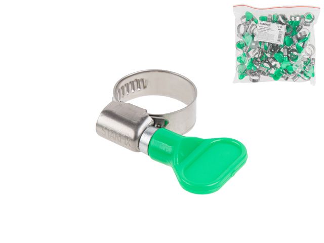 Germany type hose clamp with handle 10-16mm 50pcs/bag, W2 9mm STARFIX ...