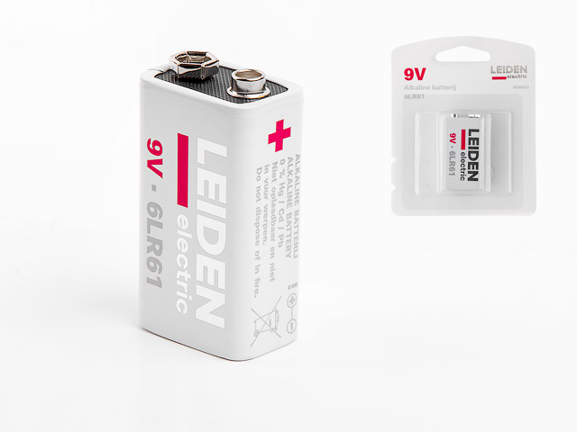 Alkaline battery 6LF22 6LR61 1pcs. LEIDEN ELECTRIC - NINGBO ECO GROUP