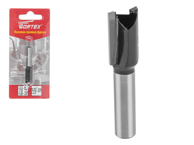 Slot milling cutter 12x20 mm WORTEX - NINGBO ECO GROUP