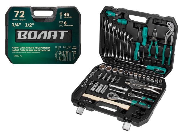 Tool set 72pcs VOLAT - NINGBO ECO GROUP