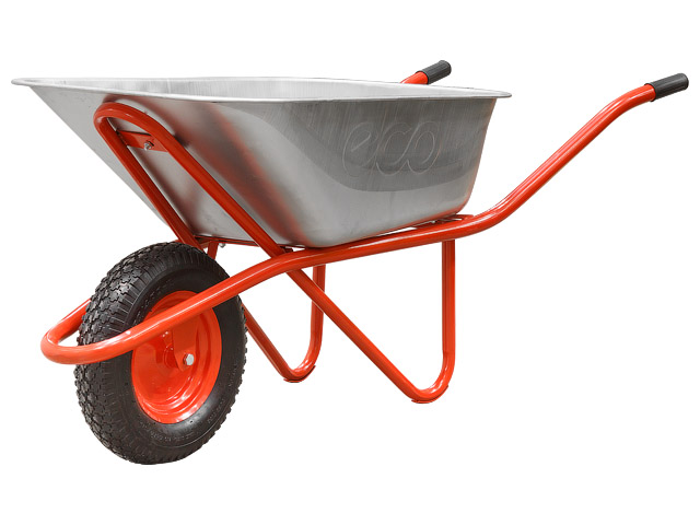Wheelbarrow ECO WB301-1 (130 l, 300 kg, 1 pneumatic wheel 4.00-8 ...