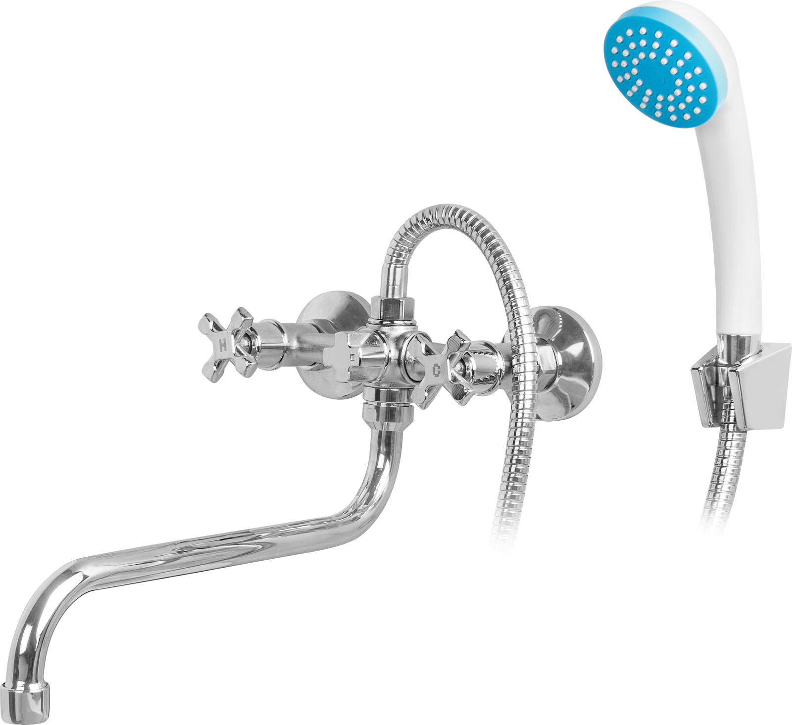 Two handle zinc bath faucet (type I), series 600, ECONOCE - NINGBO ECO GROUP